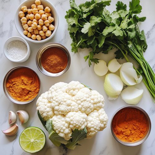 Chickpea & Cauliflower Coconut Curry