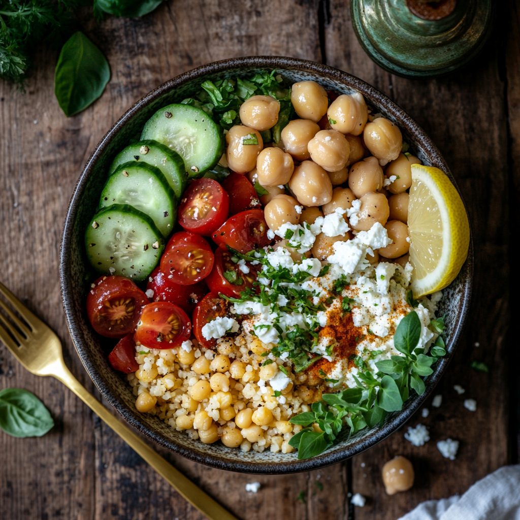 Mediterranean Grain Bowl