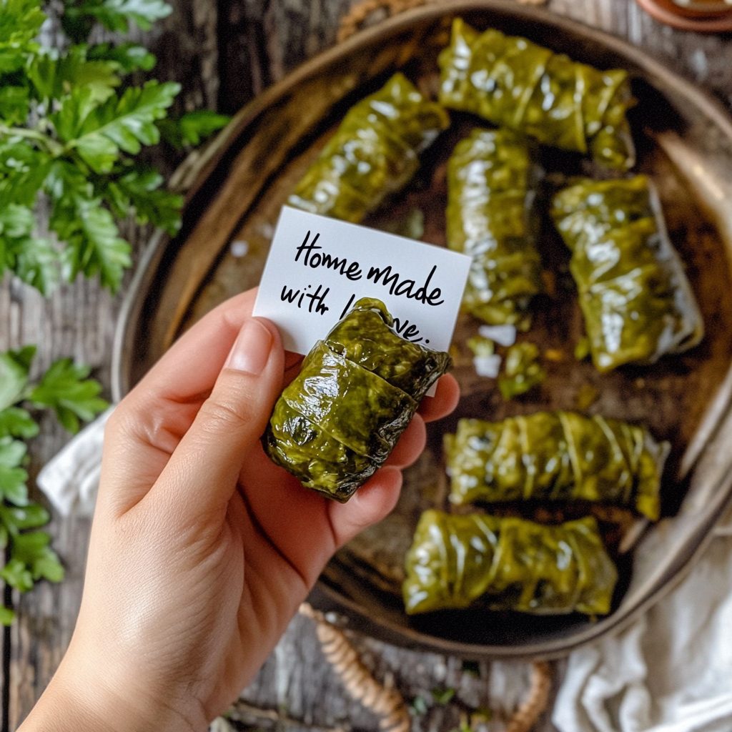 Stuffed Grape Leaves (Dolmas)