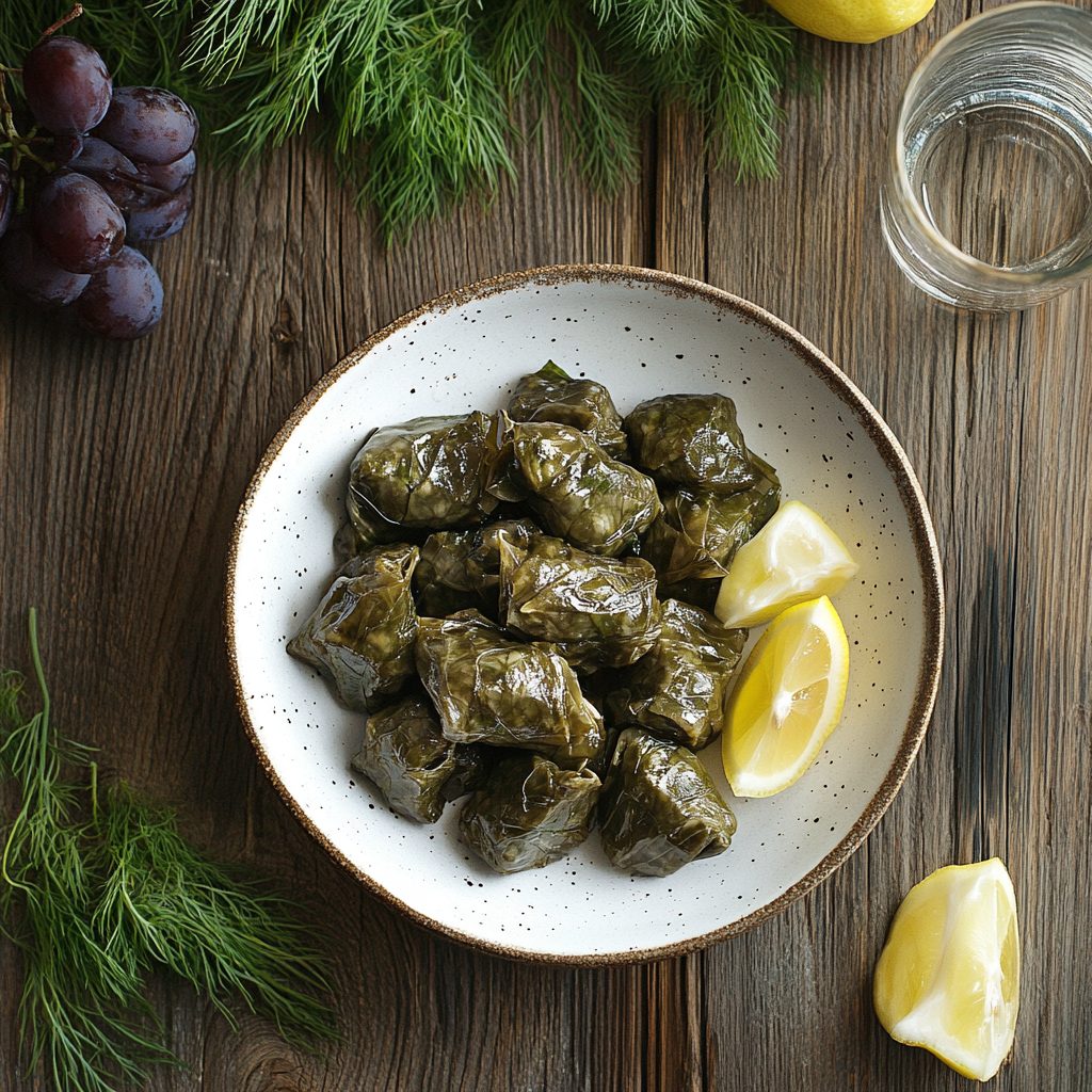 Stuffed Grape Leaves (Dolmas)