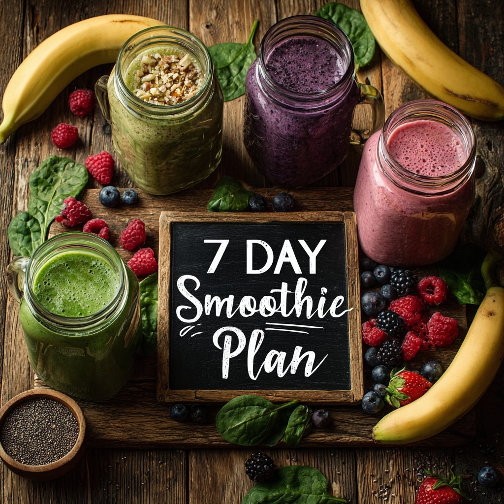 Smoothie Your Way To Skinny: 7-Day Smoothie Diet Plan That Actually Works