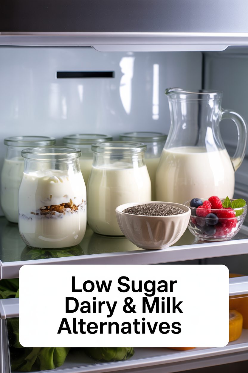 Low Sugar Grocery List – Printable Chart For Diabetes & PCOS