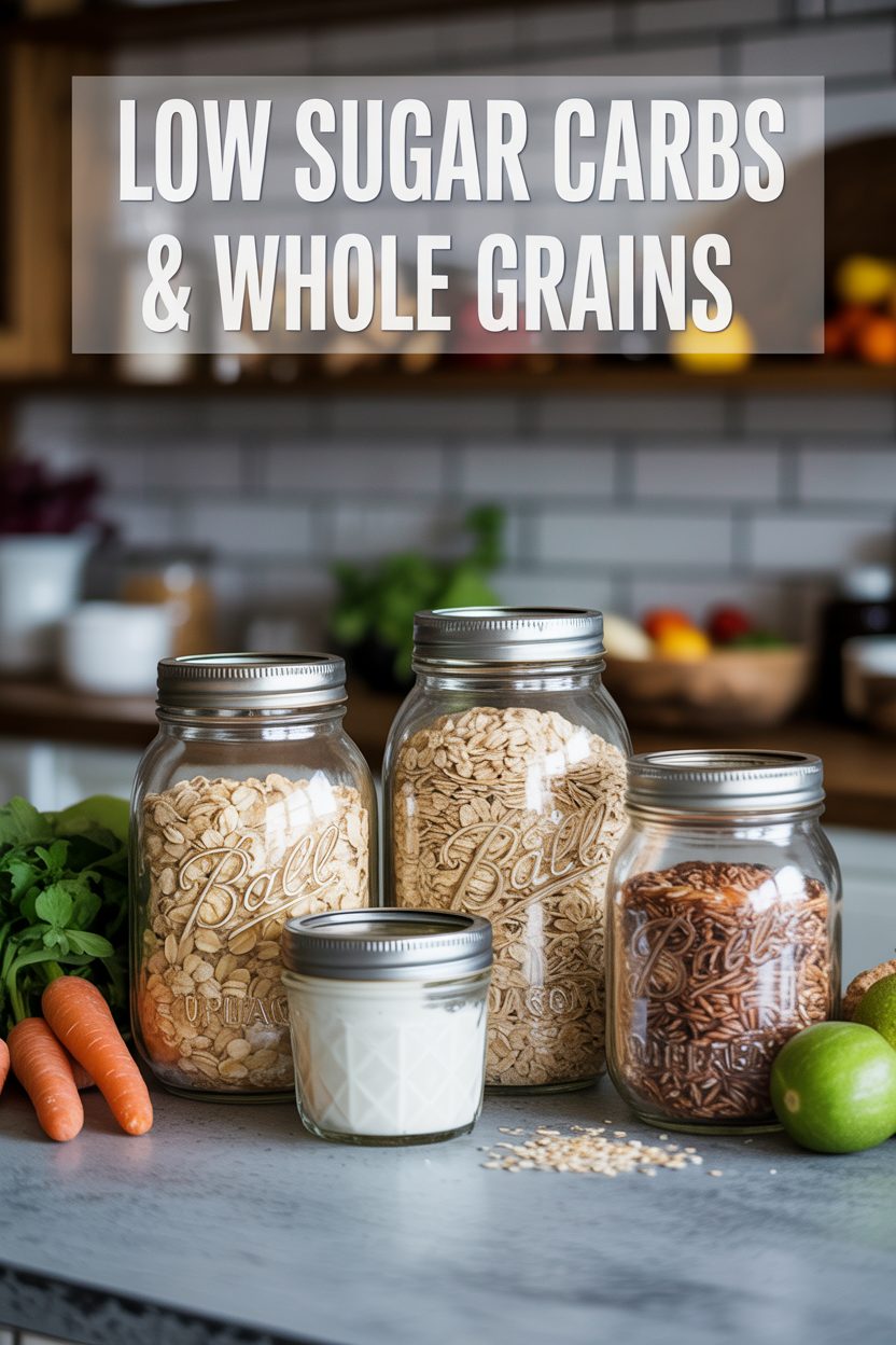 Low Sugar Grocery List – Printable Chart For Diabetes & PCOS