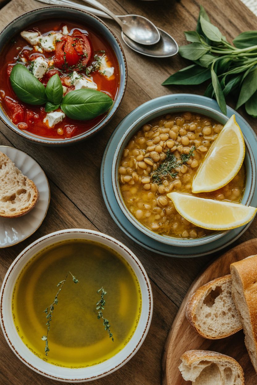 25 Mediterranean Soups Under 300 Calories