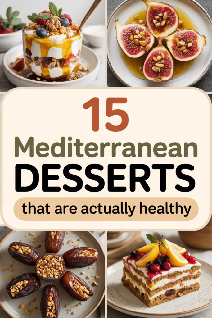 15 Mediterranean Desserts That Are Actually Healthy
